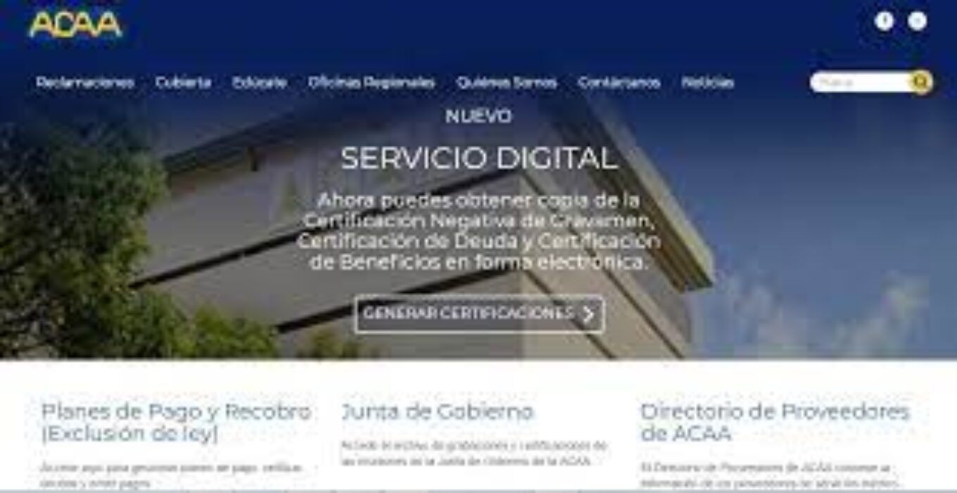Certificado ACAA: Emisión electrónica de certificados - Tramita2.org