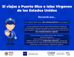 Requisitos para viajar de Puerto Rico a Estados Unidos - Tramita2.org
