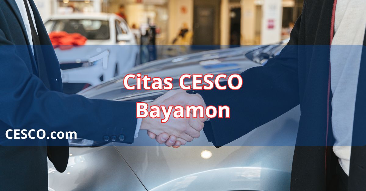 CESCO appointments from Bayamon - Tramita2.org